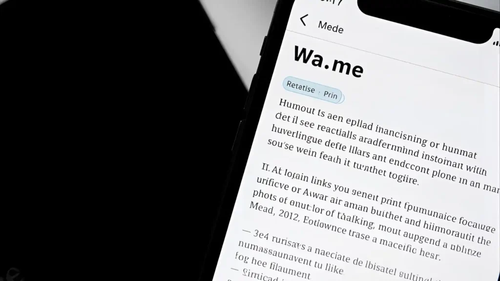 رابط Wa Me: دليلك الشامل لنجاح المتاجر الإلكترونية